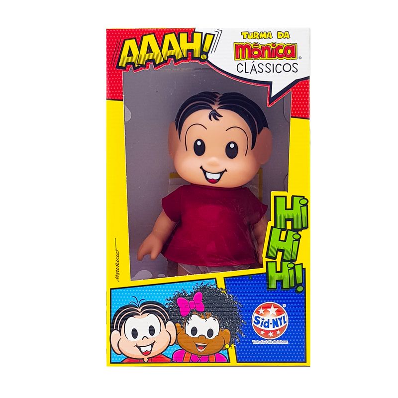 Boneca Monica Classica 25cm Turma Da Monica | Shopee Brasil