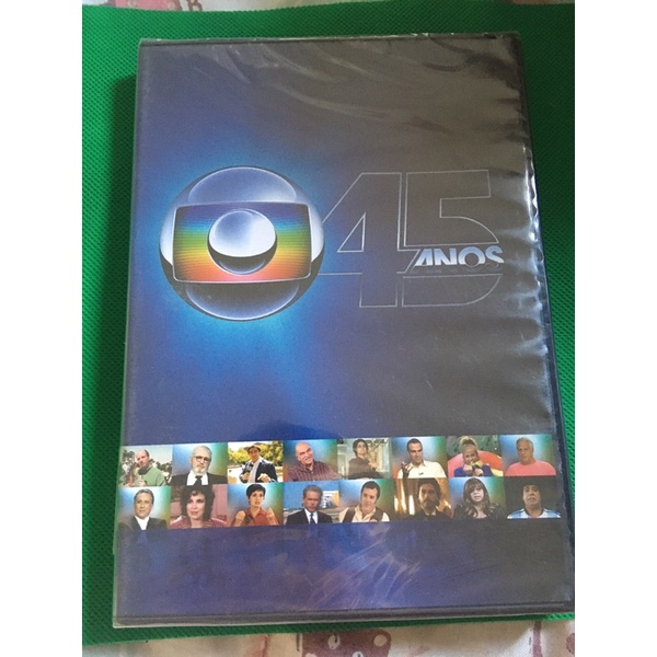 Dvd 45 anos de rede globo | Shopee Brasil