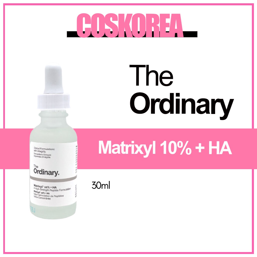 The Ordinary / Matrixyl 10% + HA / 30ml | Shopee Brasil
