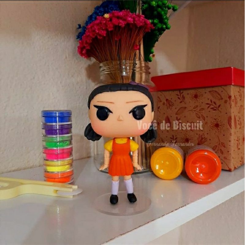 Funko Pop Chantal - Boneca Round 6 (batatinha frita 123) | Shopee Brasil