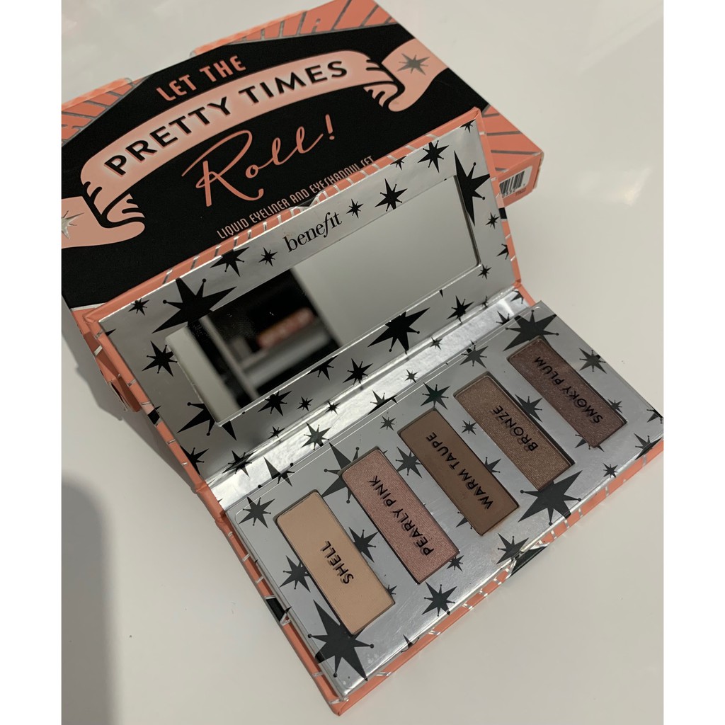 Mini Paleta Benefit Let The Pretty Times Roll Original | Shopee Brasil