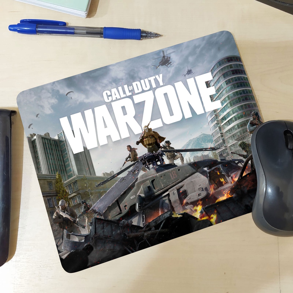 Mouse Pad Game Jogo Call Of Duty Warzone 17cmcm x 21,5cm | Shopee Brasil