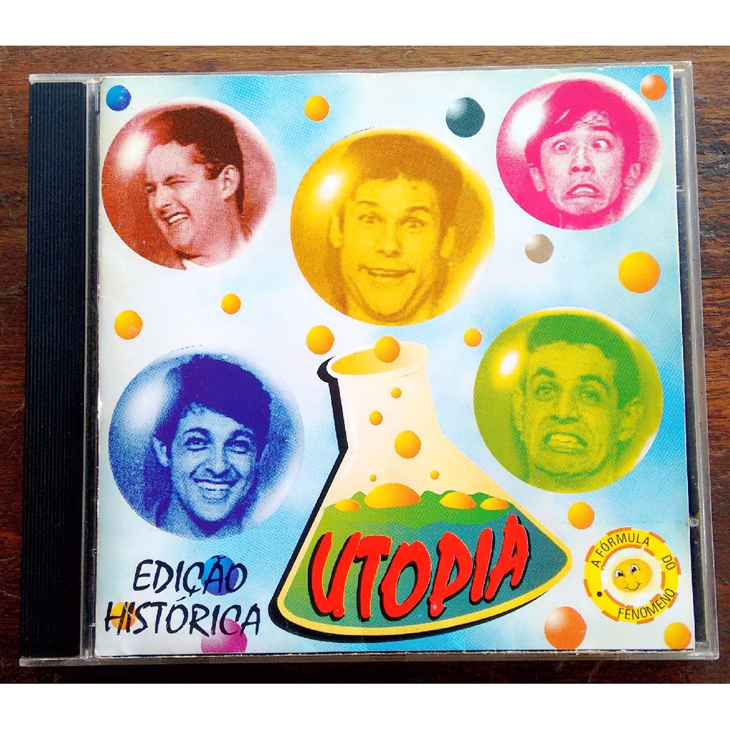 CD Utopia A Fórmula do Fenômeno 1992 banda pré Mamonas Assassinas ...