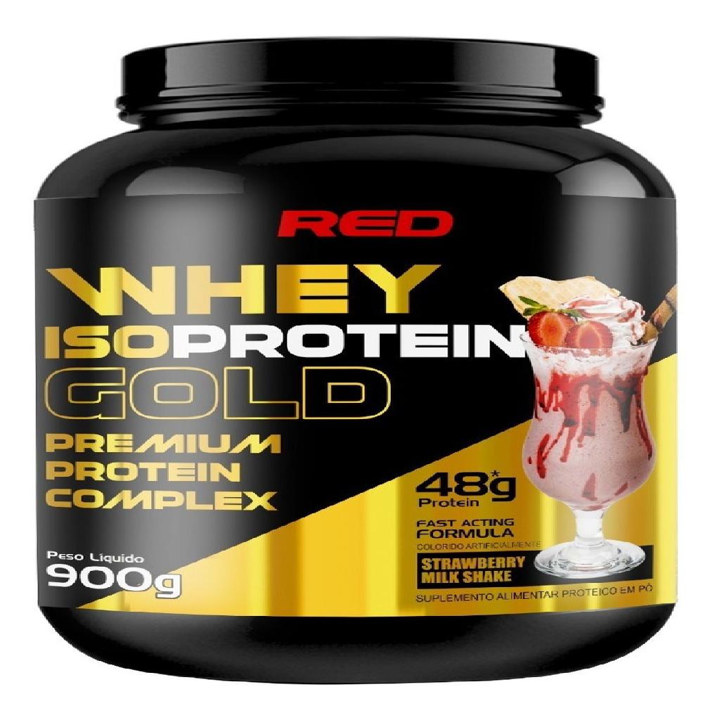 Whey Isoprotein Gold 900g- Red Series | Shopee Brasil