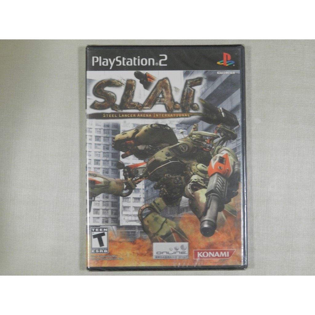 Sony Playstation 2 Konami: S.L.A.I.: Steel Lancer Arena International ...
