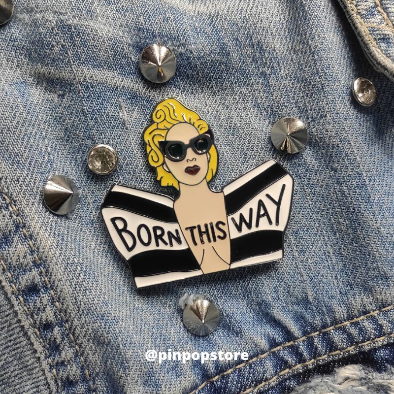 PIN Lady Gaga - Born This Way | Shopee Brasil