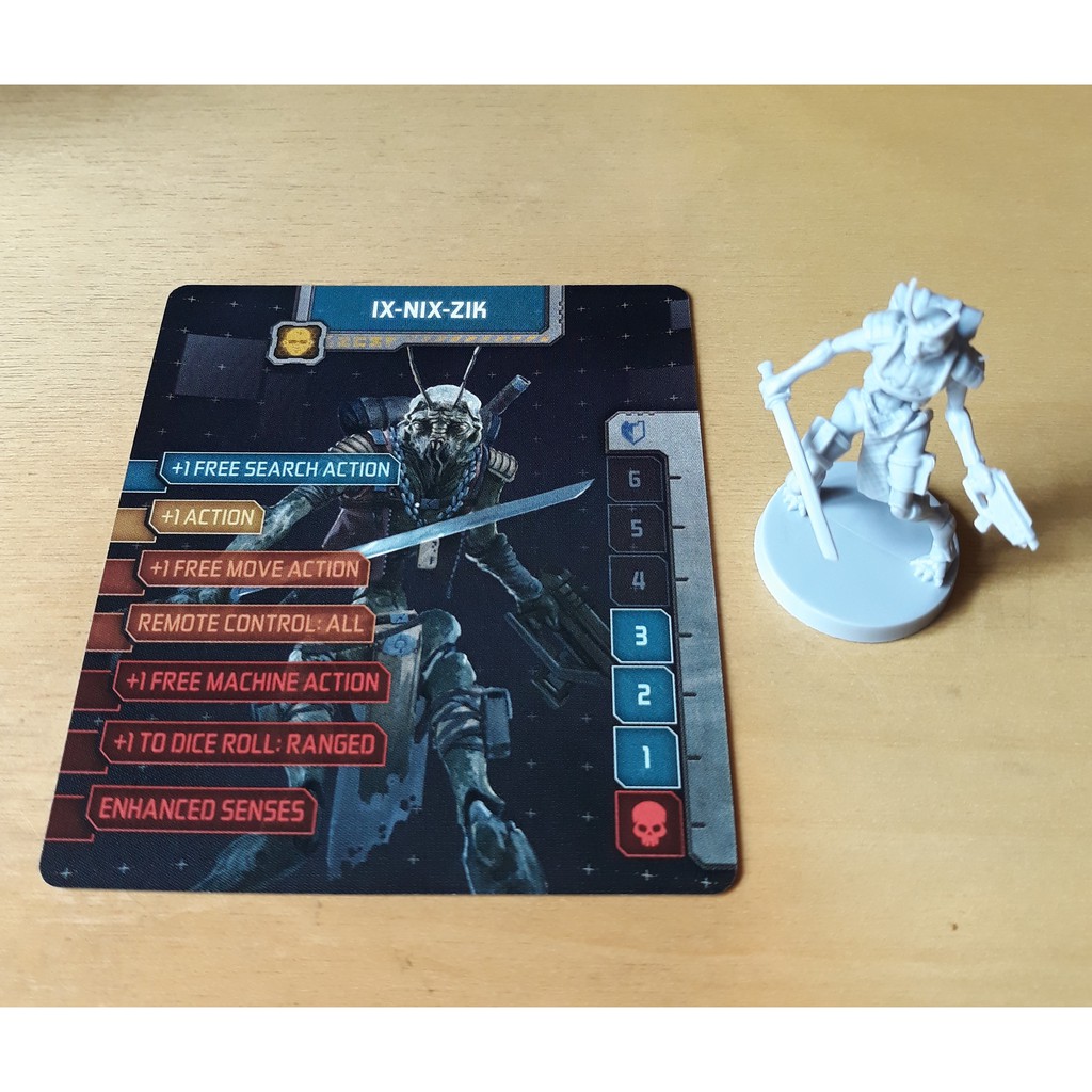 Zombicide Invader / Dark Side Ks Survivor: Ix Nix Zik | Shopee Brasil