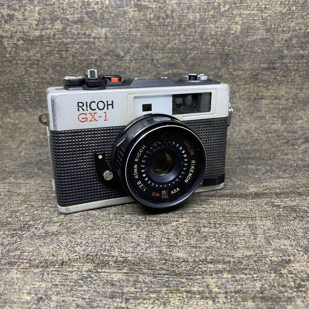 Ricoh Gx-1 Silver Rangefinder Como Novo!! Câmera Analógico + Película ...