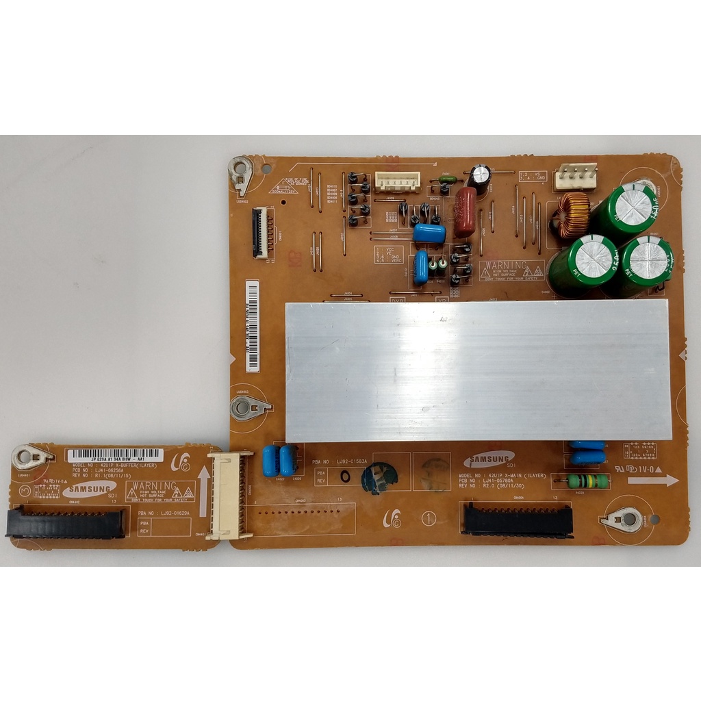 Placa X-main Tv Samsung Pl42b450b1 (com Defeito) | Shopee Brasil