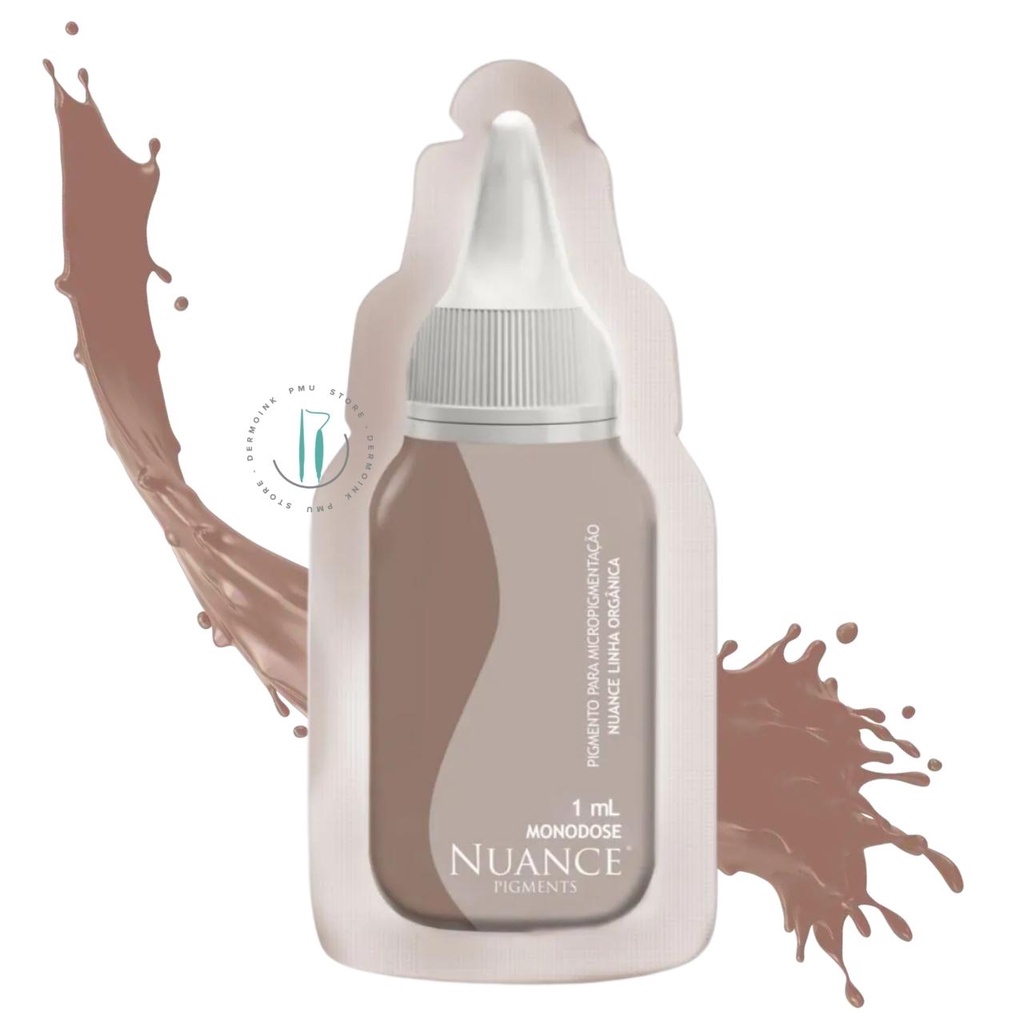 Pigmento Nuance Monodose 1ml Luna Castanho Claro Micropigmentacao ...