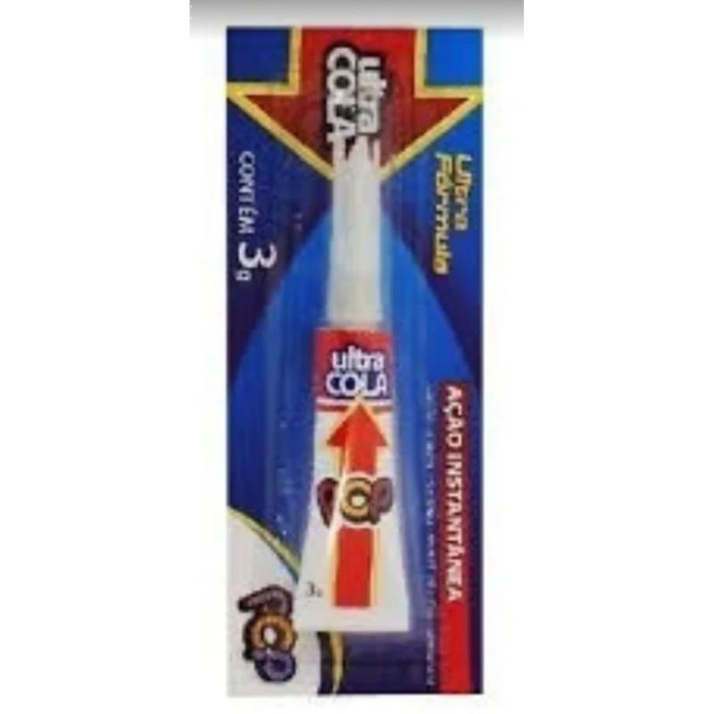 super cola ultra pop cola instantânea tipo super bond | Shopee Brasil