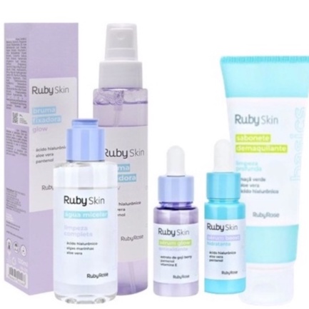 Kit Skin Care Linha Basic - Ruby Rose | Shopee Brasil