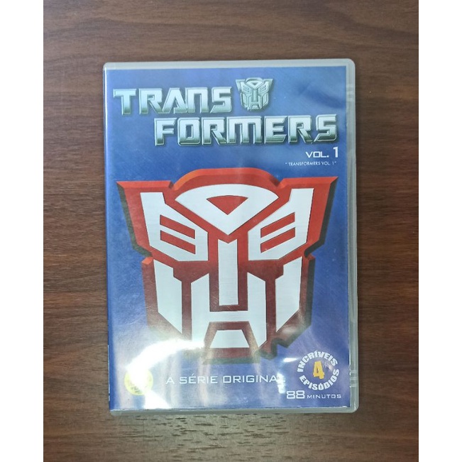 DVD Transformers Volume 1 (animação original) | Shopee Brasil