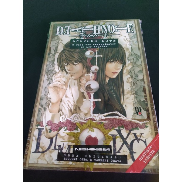 Manga Death Note - Another Note O caso dos assassinatos em Los angeles ...