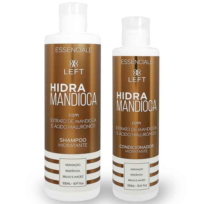 Mini Pack de Shampoo e Condicionador Hidra Mandioca Essenciale (2 itens ...