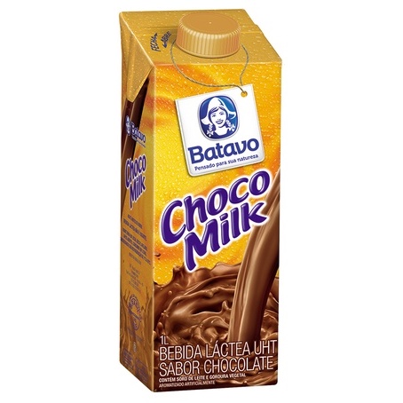 Achocolatado Líquido Choco Milk Batavo TP 1L | Shopee Brasil