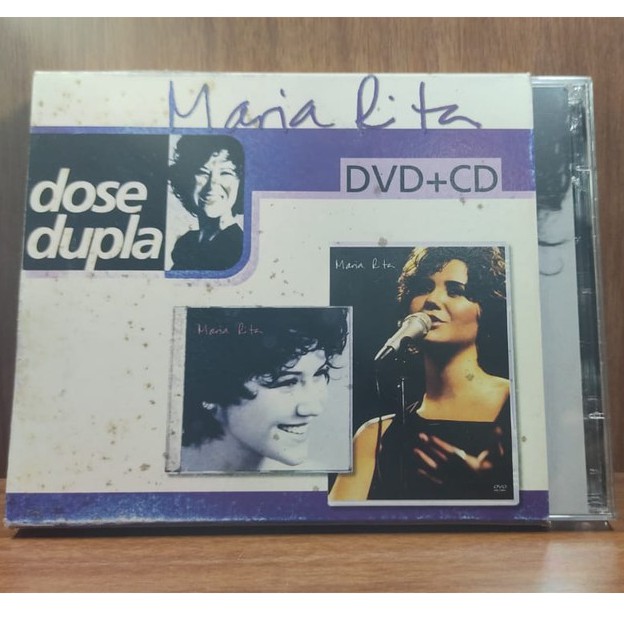 Maria Rita: Dose Dupla (CD+DVD Originais) | Shopee Brasil