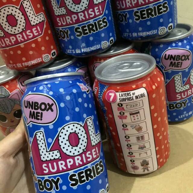 Lol SURPRISE Canned Sony SERIES Menino E Menina | Shopee Brasil