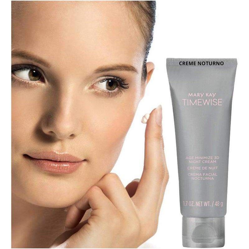 Creme noturno Timewise 3D Mista a Oleosa 48g Mary Kay | Shopee Brasil