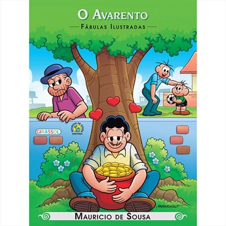 O Avarento - Fabulas Ilustradas | Shopee Brasil