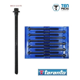 Jogo Parafuso Cabecote Motor Peugeot 206 Citroen C3 1.4 8v | Shopee Brasil