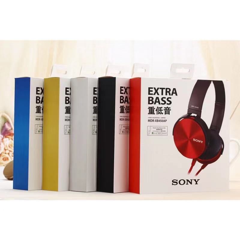 Fones De Ouvido Sony Extra Bass Xb450 Ap / Sony | Shopee Brasil