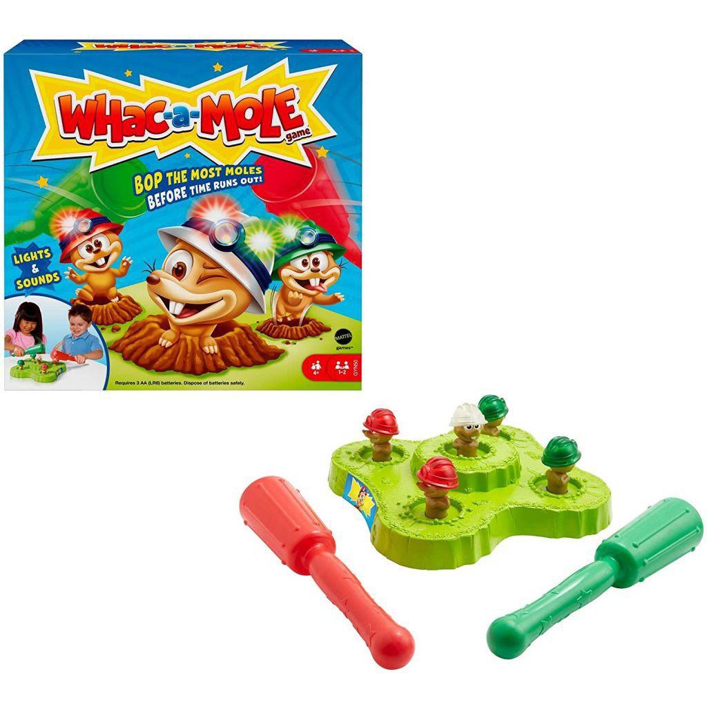 Jogo Da Marmota Bate Bate Whac A Mole Mattel Gvd47 | Shopee Brasil