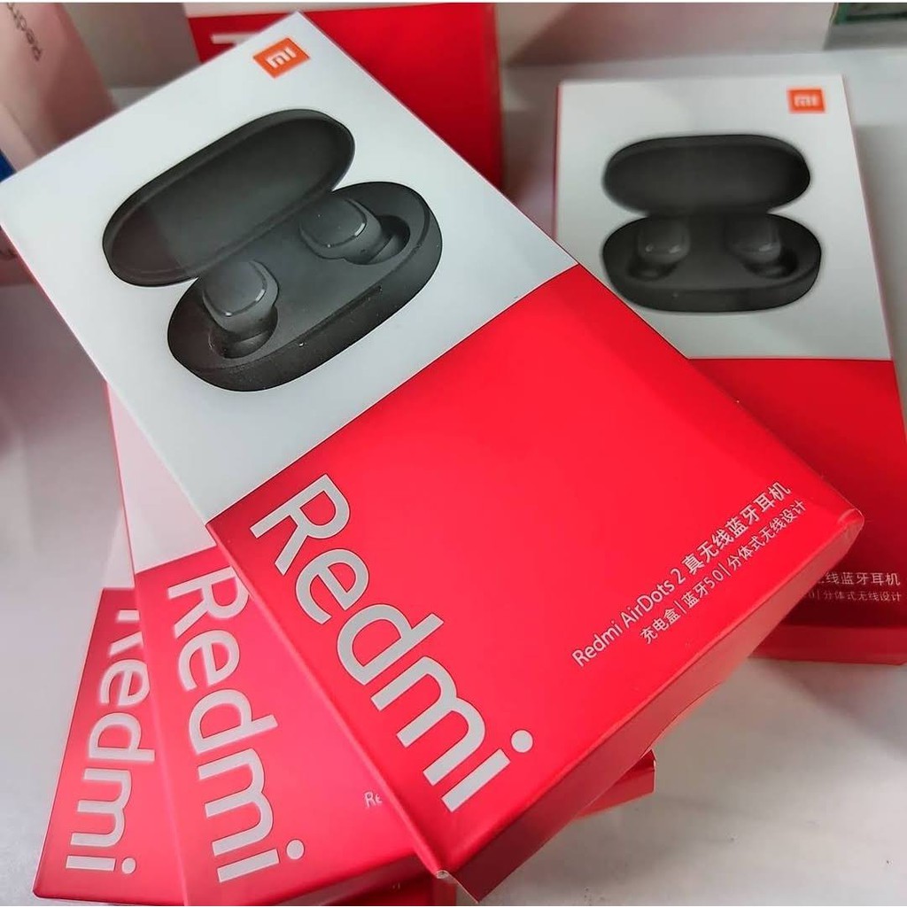 Fones de Ouvido Xiaomi Redmi AirDots 2 Lançamento 2020 gamer, Bluetooth ...
