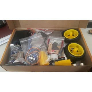 Kit Chassi Carro Robotico 2 Motores Inteligente Smart PARA Arduino UNO ...