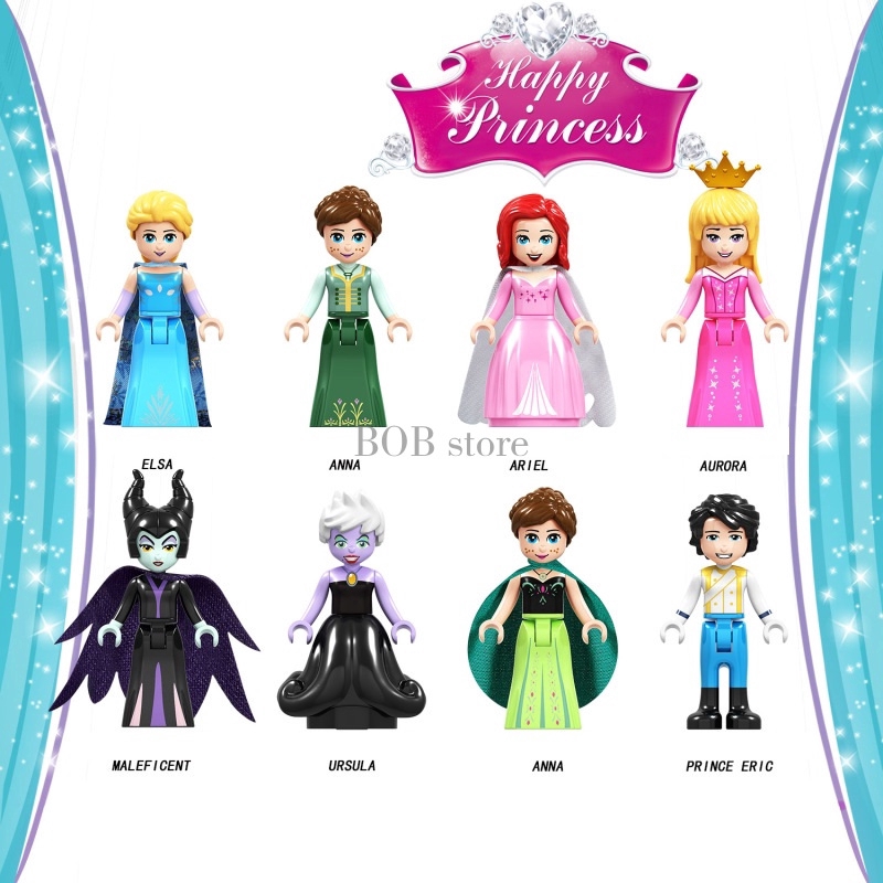 Lego Minifiguras Menina Brinquedos Bloco De Construção De Brinquedos ...