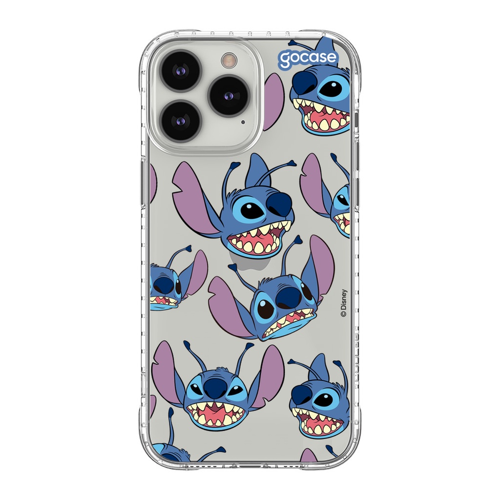 Capa Capinha Anti impacto Gocase para iPhone - Lilo e Stitch Stitch ...