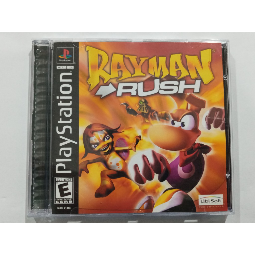 Rayman Rush p/ PS1 Playstation 1 Original Completo | Shopee Brasil
