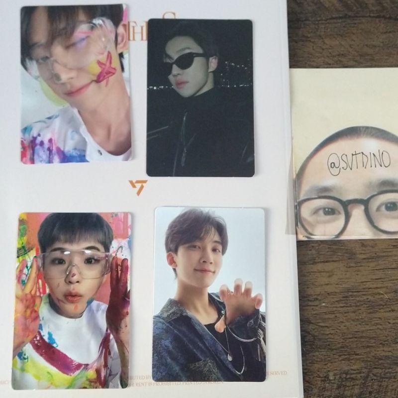 seventeen face the sun carat ver. photocards oficial | album | Shopee Brasil