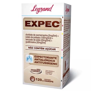 EXPEC 120 ML XAROPE - EXPECTORANTE - ANTIALÉRGICO - ANTITUSSÍGENO ...