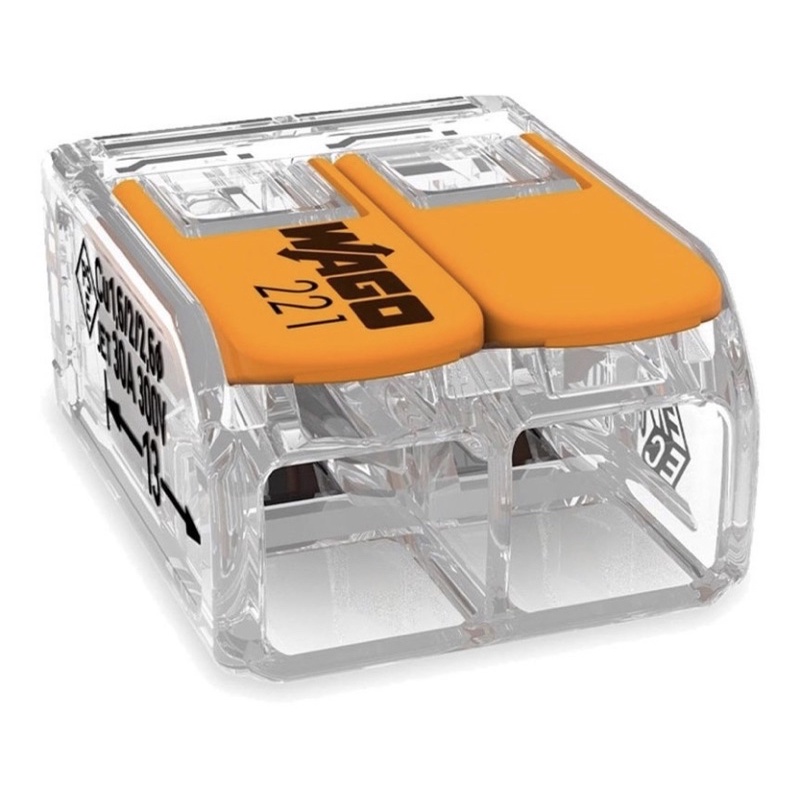 Conector terminal Wago 2P, 3P e 5P 4mm 6mm | Shopee Brasil