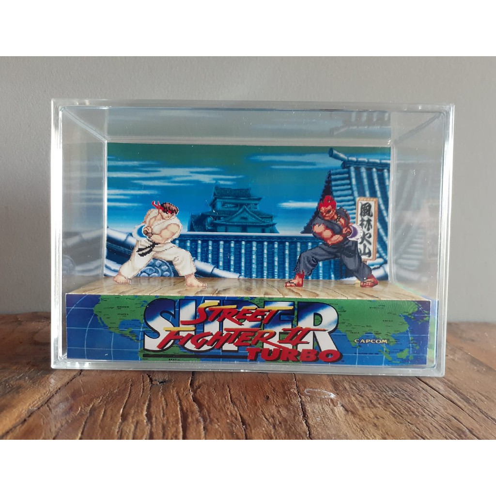 Super Street Fighter 2 Turbo - GeekRama - Ryu vs Akuma - Capcom ...