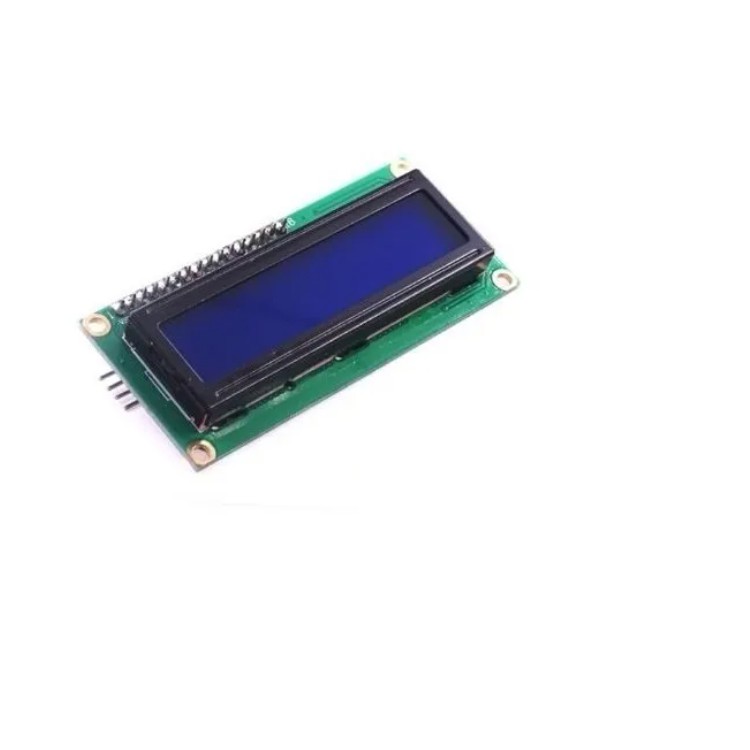 Display Lcd 16x2 1602, Fundo Azul + I2c | Shopee Brasil