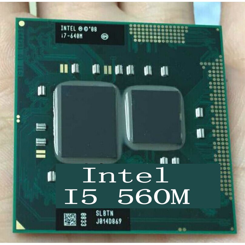 I7 640M 620M I5 560M 580M I5 540M I5 520M I5 480M2.8-3.46G CPU Genuína ...