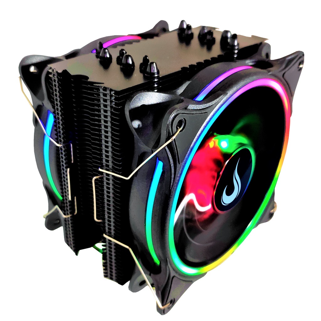 Air Cooler Rise Mode Gamer G200, 120mm, RGB - RM-AC-O2-RGB - Melhora o ...
