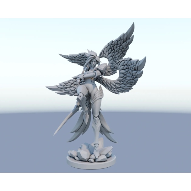 Kayle action figure figura de ação colecionável colorido league of ...