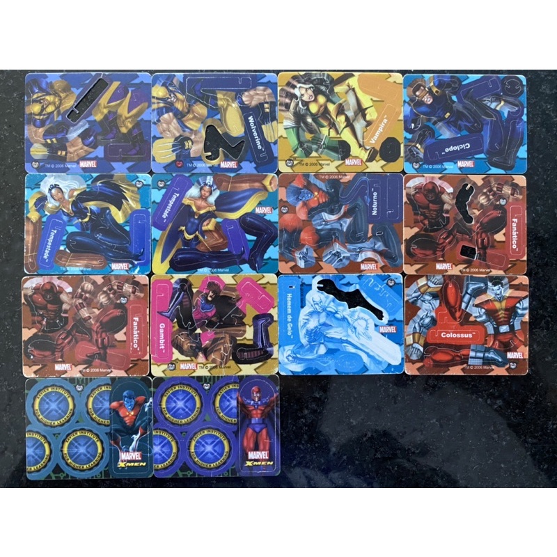 Montáveis X-Men - Elma Chips - Escorrega o Preço
