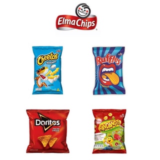 KIT 10 UNIDADES - Mini Salgadinhos Elma Chips SORTIDOS | Shopee Brasil