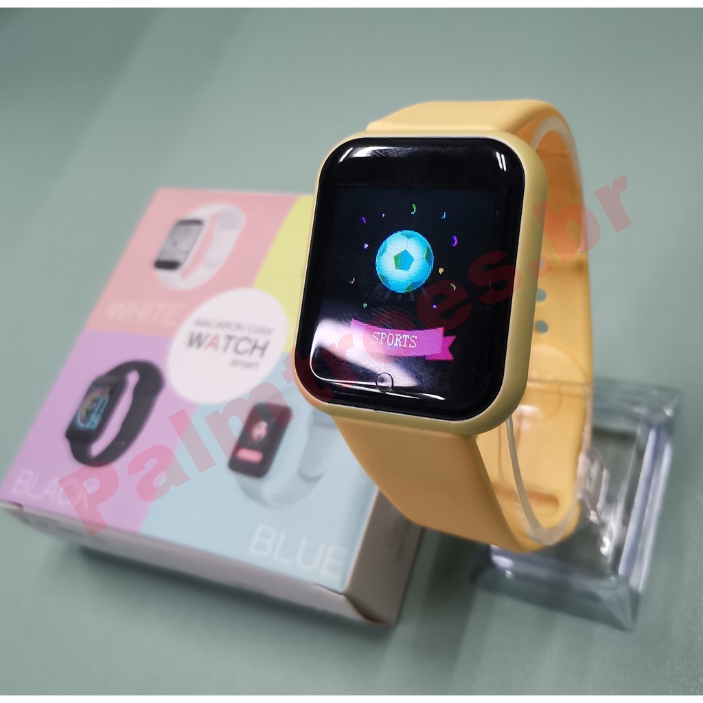 Smartwatch D20 Macaron | Shopee Brasil