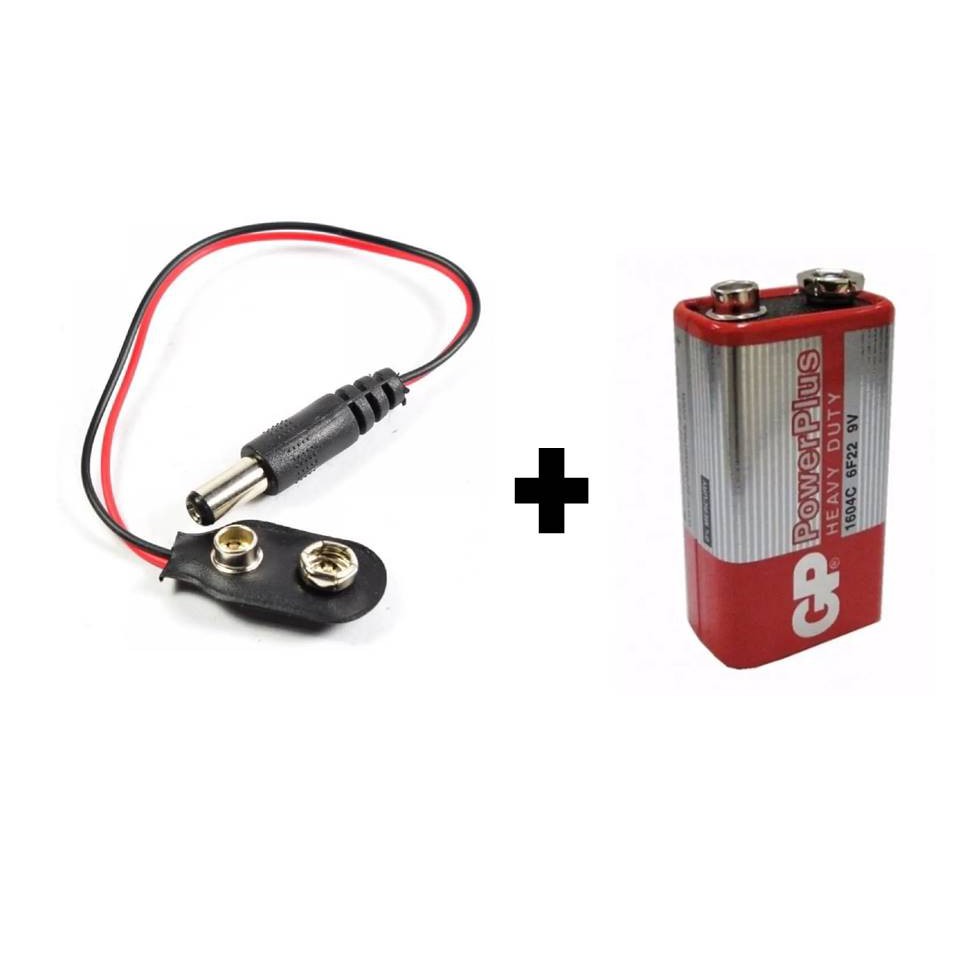 Conector Bateria 9v Saída P4 P/ Arduino Com Bateria 9 Volts | Shopee Brasil Conector Bateria 9v Saída P4 P/ Arduino Com Bateria 9 Volts | Shopee Brasil