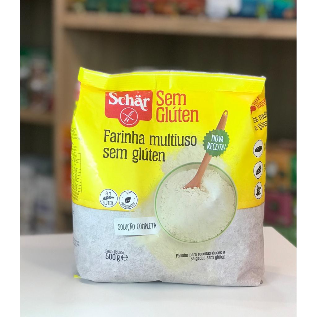 FARINHA MULTIUSO SEM GLUTEM 500G. | Shopee Brasil