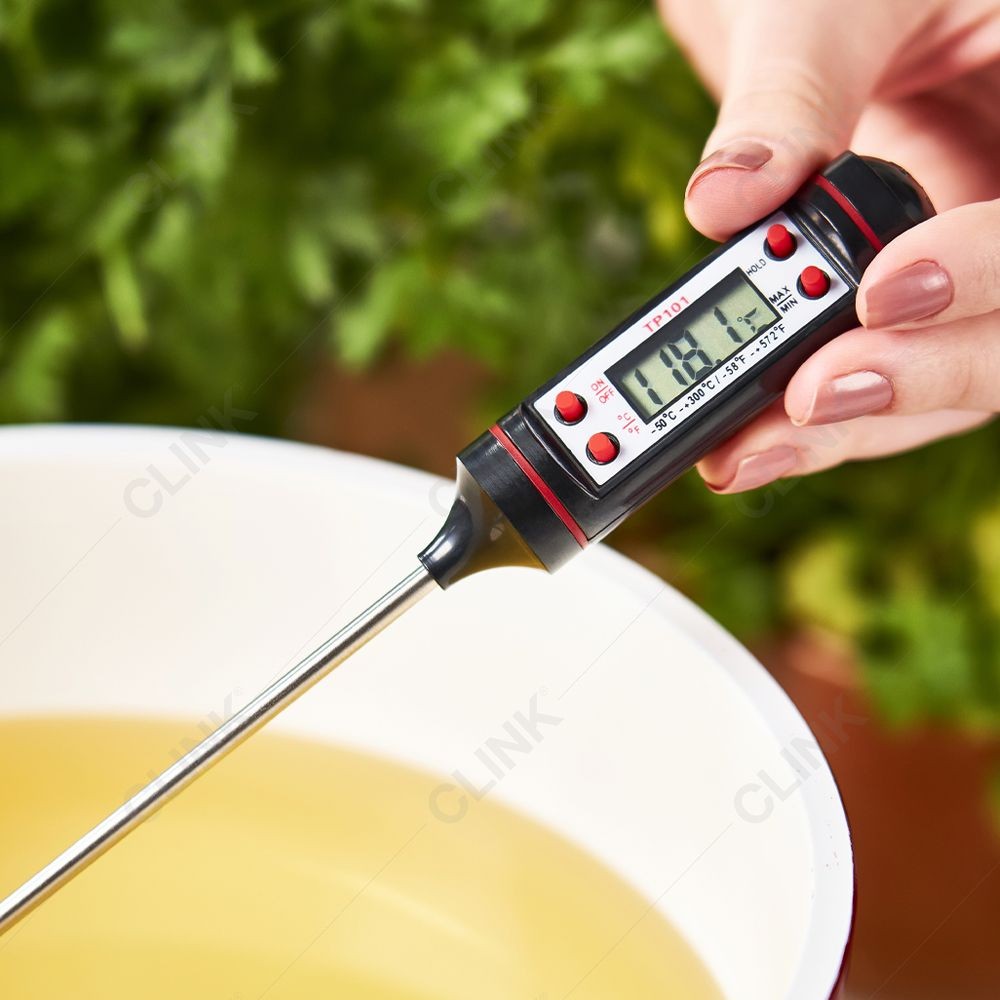 Termômetro Culinário Digital Espeto Alimento Cozinha Alimentos | Shopee ...