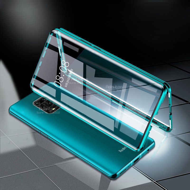 360° Magnetic Flip Cover case For xiaomi redmi note 9 phone cases on ...