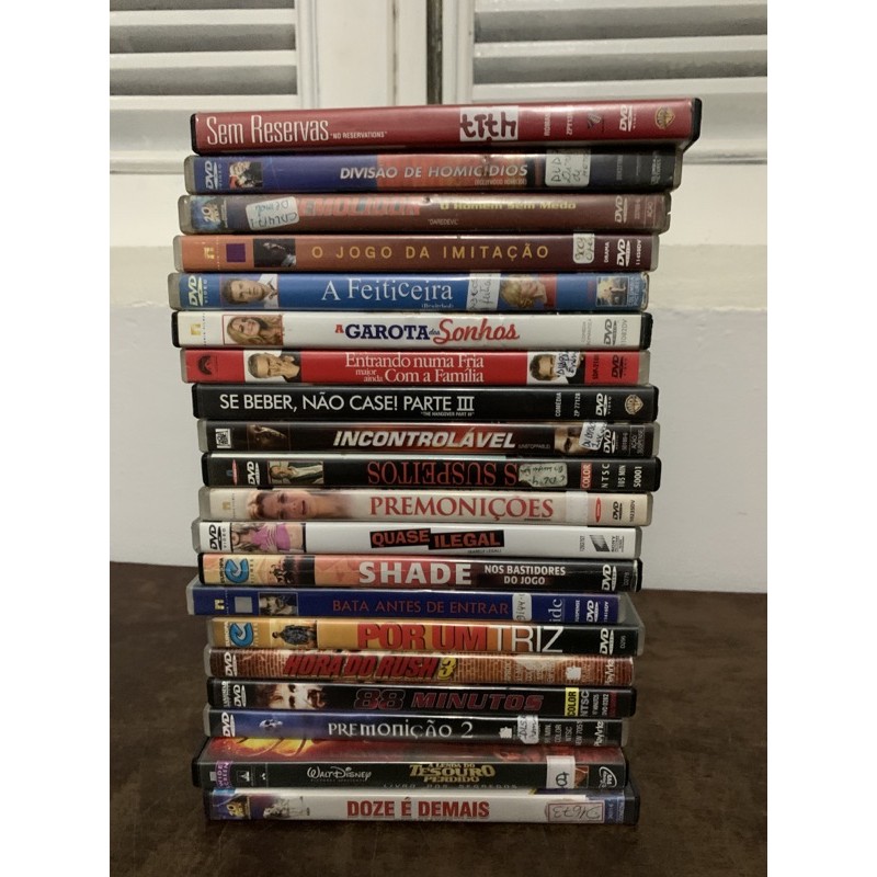 DVDS USADOS | Shopee Brasil