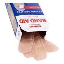 Curativo Band-Aid Bandeide Johnson Transparente 10 Unidades | Shopee Brasil