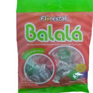 Balalá bala redonda colorida infância florestal 50g | Shopee Brasil